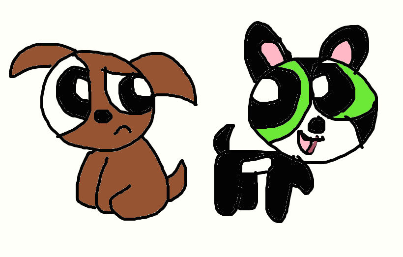 Pandy and Grizzly The Dog by Stacey-11 on DeviantArt