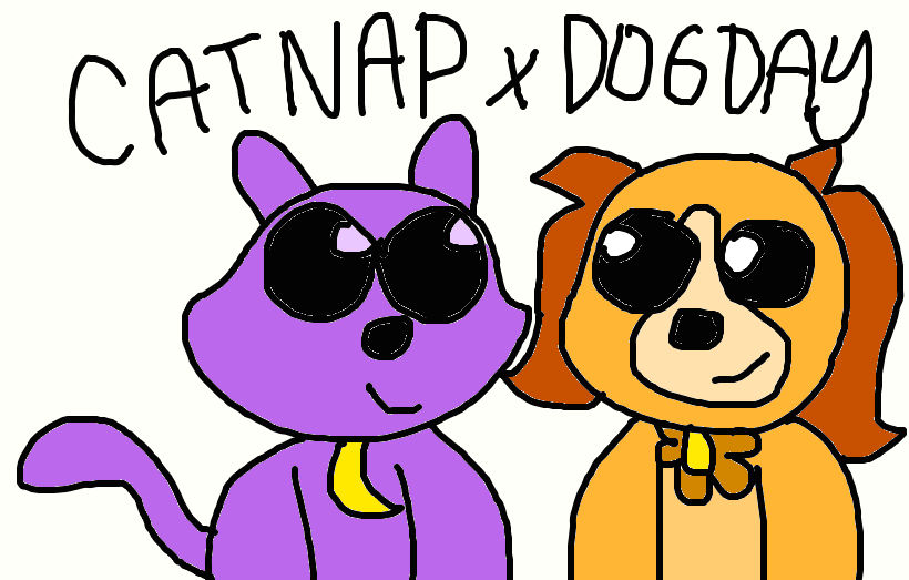 CatNap x DogDay (Smiling Critters Shipping) by Stacey-11 on DeviantArt