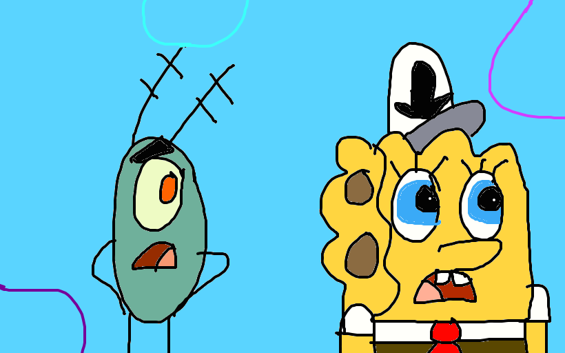 Spongebob Found Plankton get back home by Stacey-11 on DeviantArt