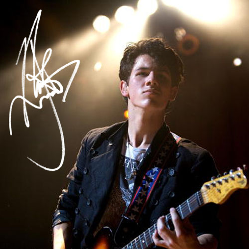 Nick Jonas Autograph by Beautiful--Eyes on DeviantArt