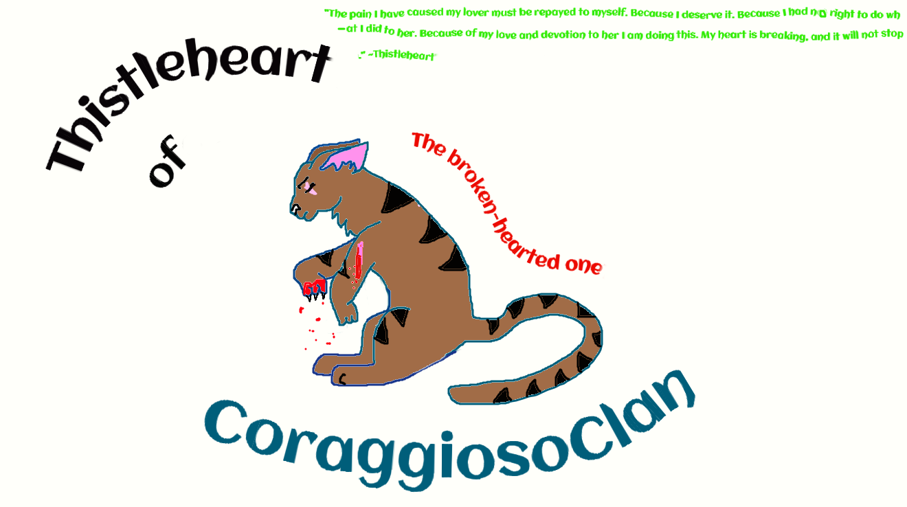 Thistleheart: Self-harm for love by eclipsemoon123 on DeviantArt