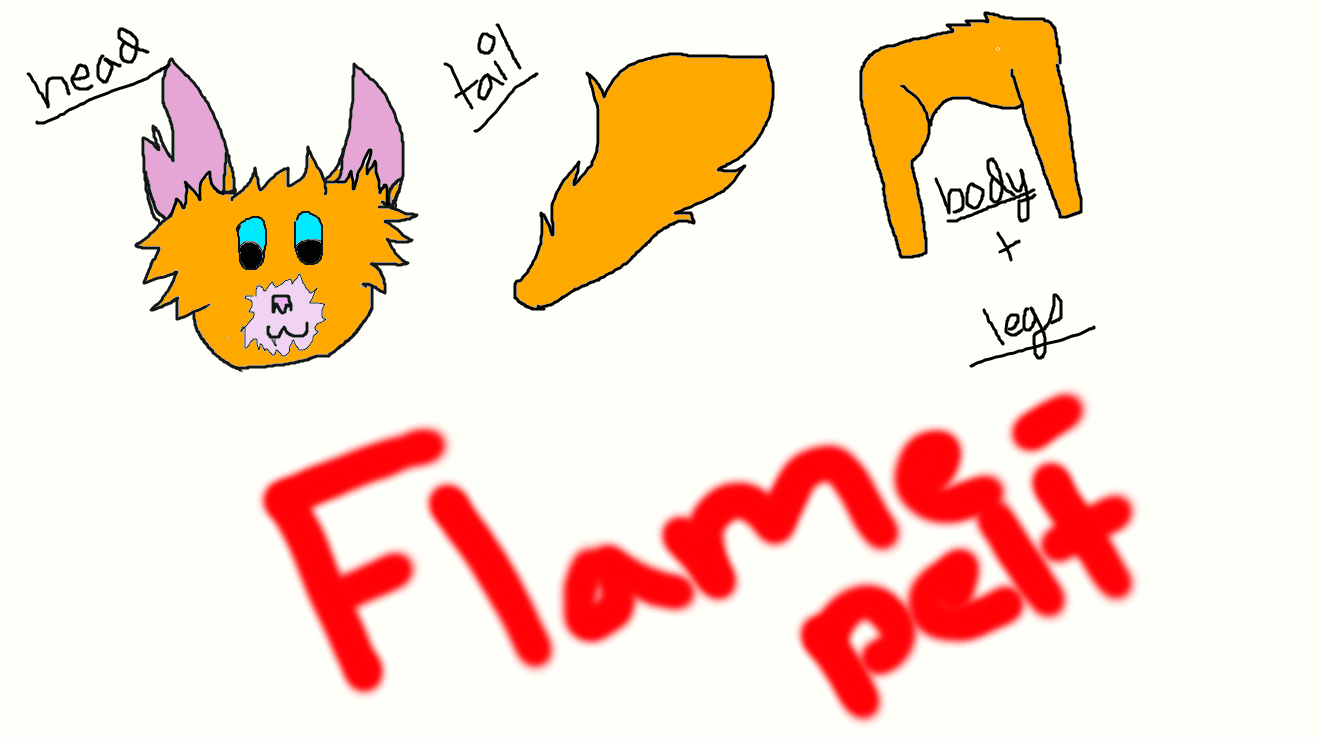 Flamepelt ref by eclipsemoon123 on DeviantArt
