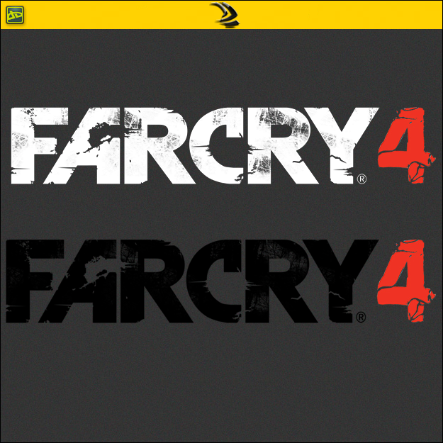 Far Cry 4 Logo In Two Different Colors by RajivCR7 on DeviantArt