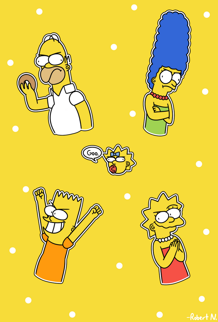 The Simpsons by ROBBYTHEROBBER on DeviantArt