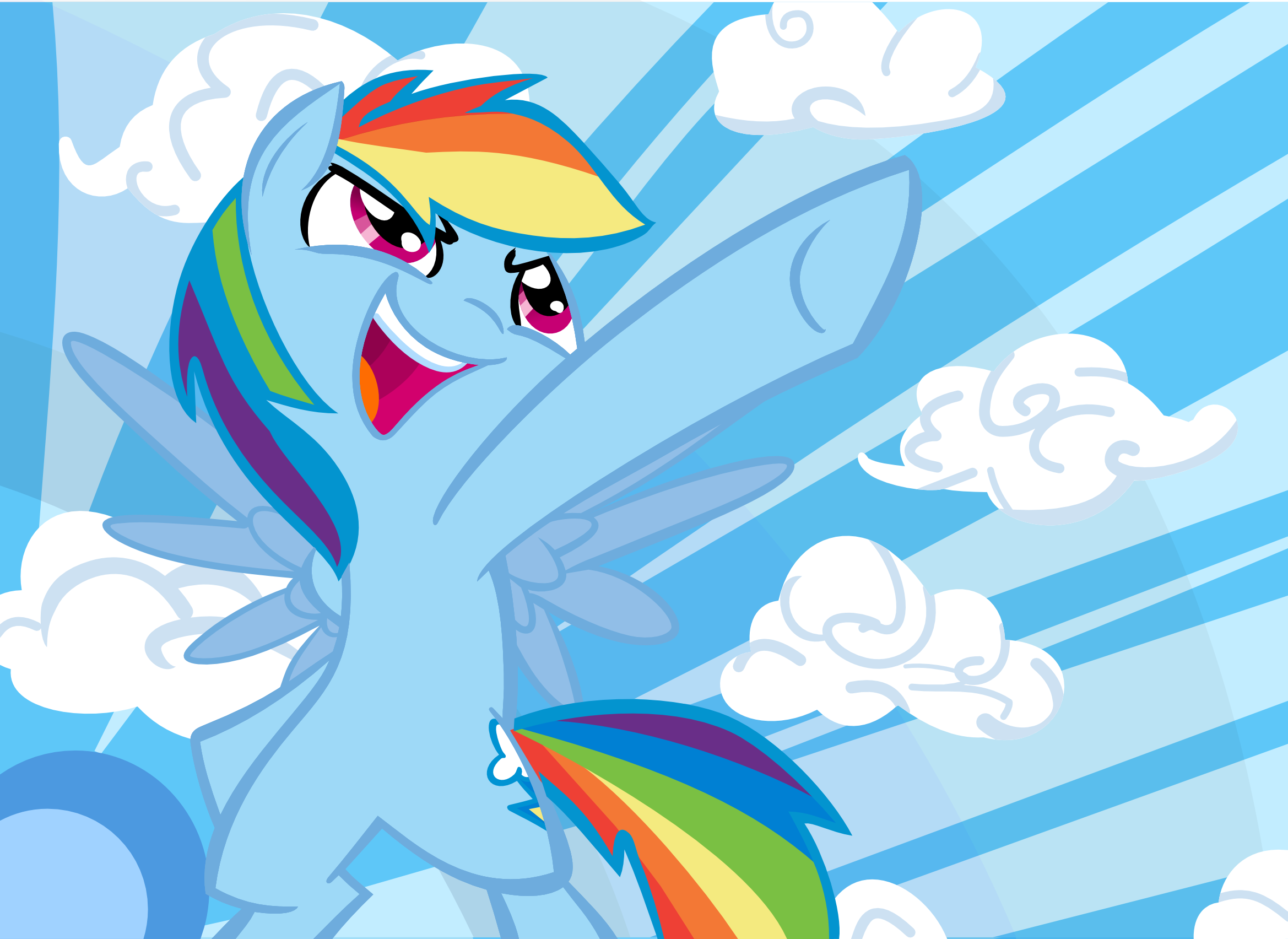 Rainbow Dash - Who's awesome? by Bl4dz on DeviantArt