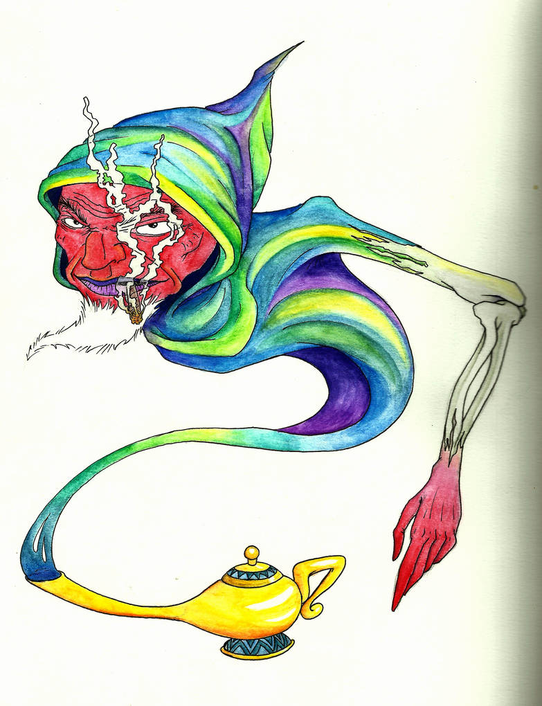 Evil Genie by Collidor on DeviantArt