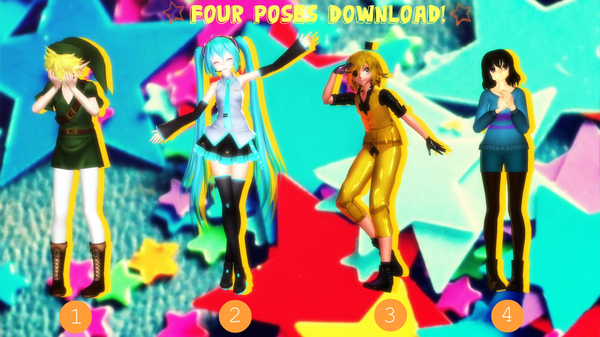 [MMD] Poses download! by cioccolatina2000 on DeviantArt