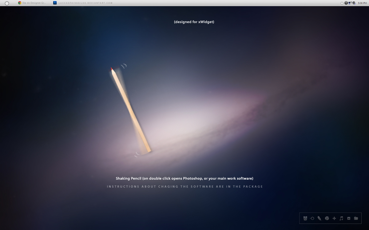 Shaking Pencil WIDGET opens your Work software! by luccaspaivasilva on ...