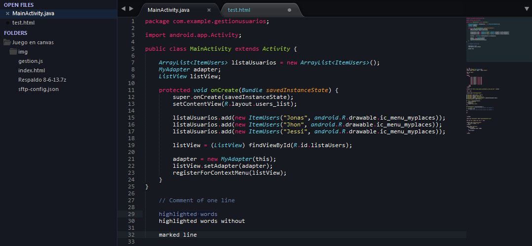 Monokai Cobalt for Sublime Text by felipetiza on DeviantArt