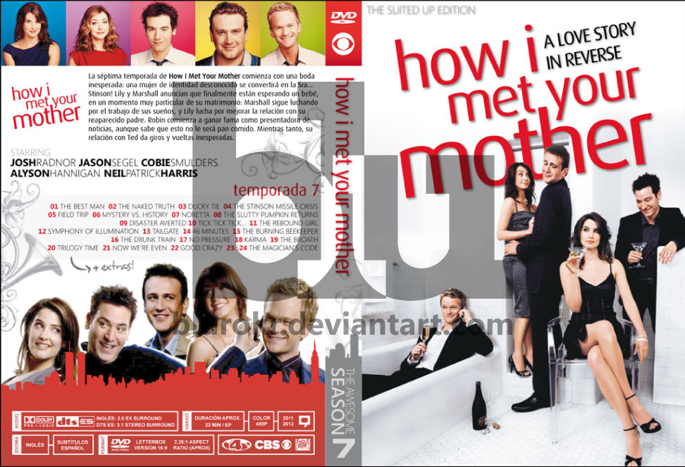 HIMYM Season 7 Custom DVD Cover by blurokr on DeviantArt