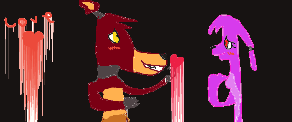 Foxy X Bonnie By Melanycruz On Deviantart