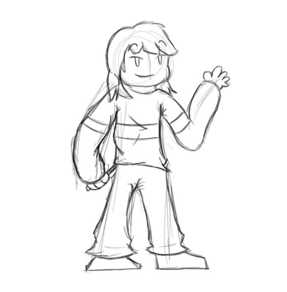 Chara Sketch by dragonwings90 on DeviantArt