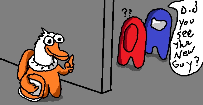 Goose Goose Duck Among Us by Elkaddalek on DeviantArt