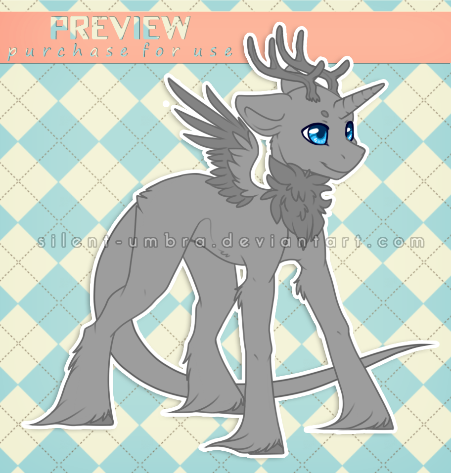 Male/Female Pony Base 5 (P2U) by silent-umbra on DeviantArt