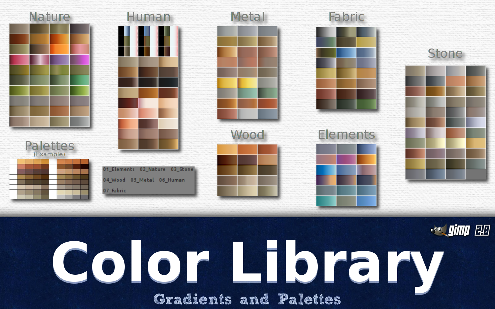 Gimp Color Library by GrindGod on DeviantArt