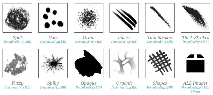 Gimp Brushes on Digital-Brush-Depot - DeviantArt