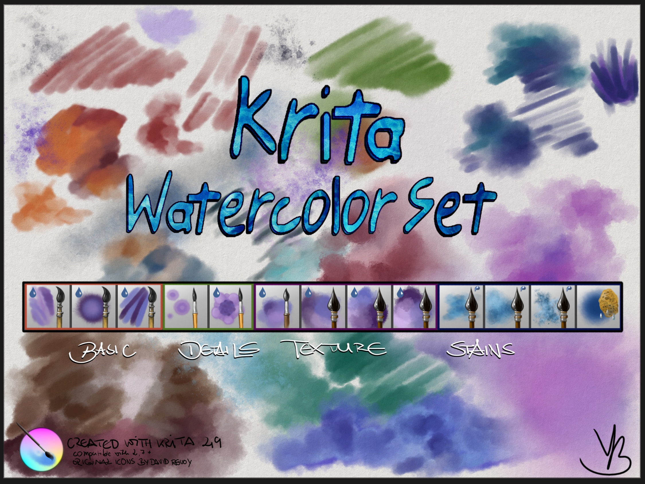 Krita Watercolor Set V1 01 By GrindGod On DeviantArt