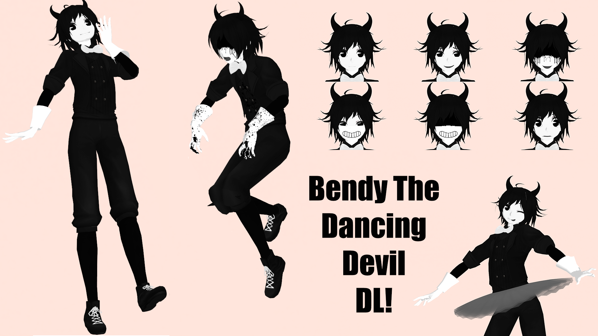 Bendy The Dancing Devil DL by o0Ramen0o on DeviantArt