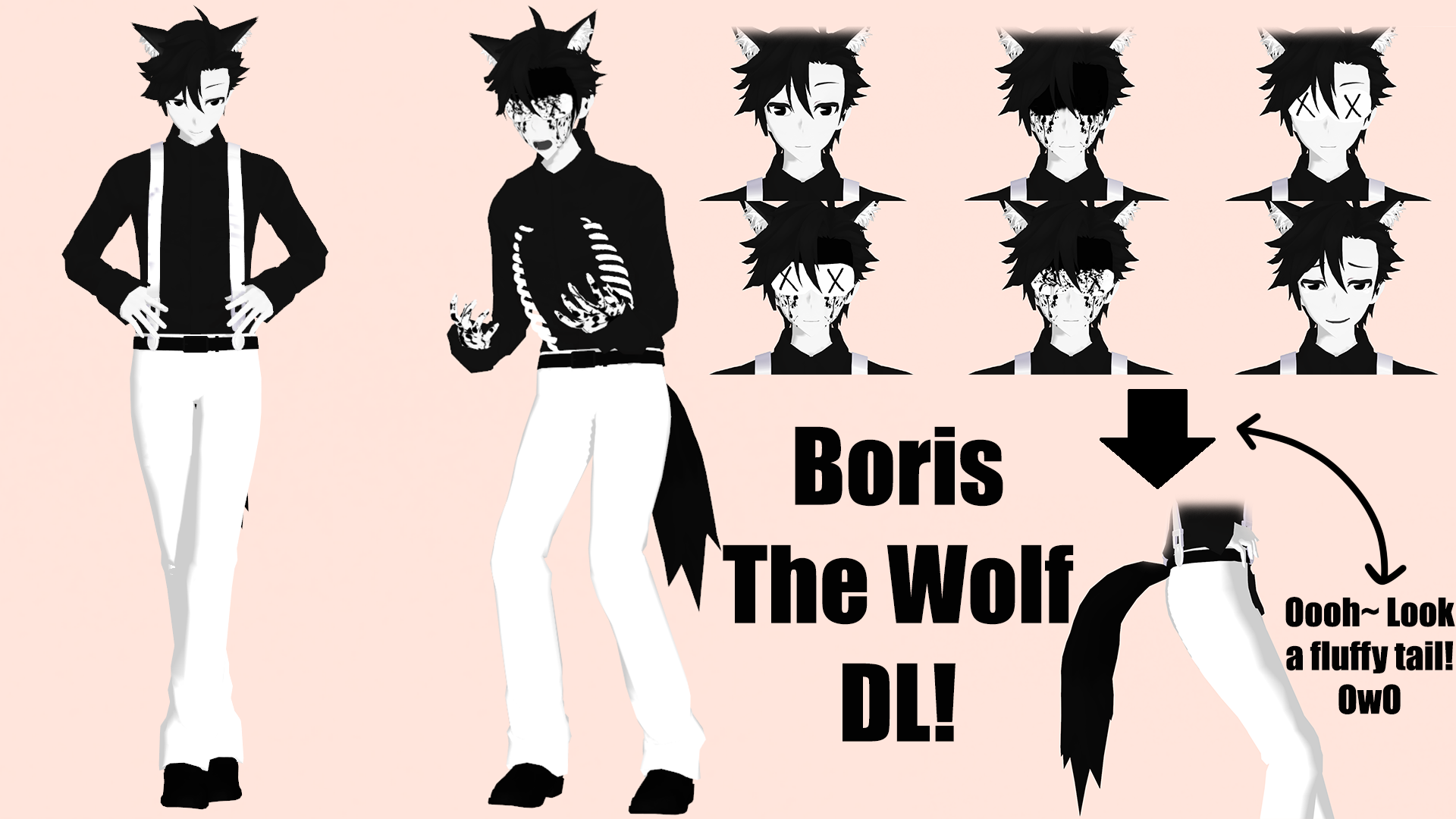 Boris The Wolf DL by o0Ramen0o on DeviantArt