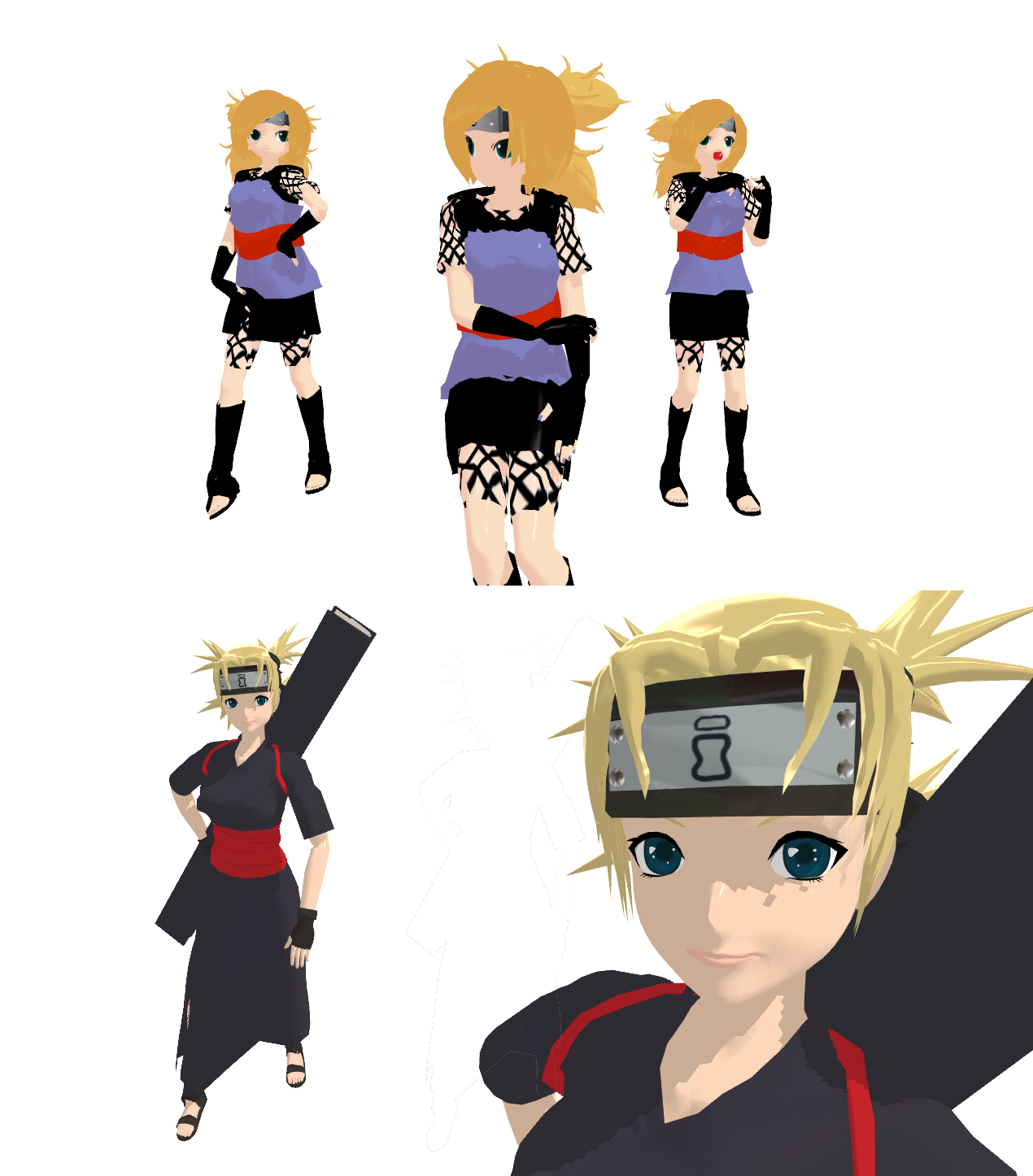 MMD Temari - Download by mbarnesMMD on DeviantArt