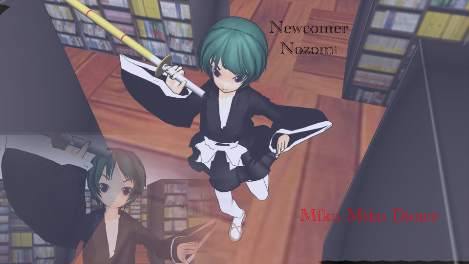 MMD Newcomer Nozomi - Retired by mbarnesMMD on DeviantArt