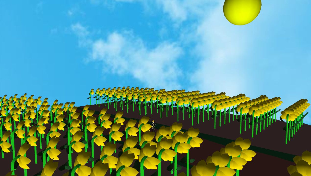 MMD Sun Flower Field Stage by mbarnesMMD on DeviantArt