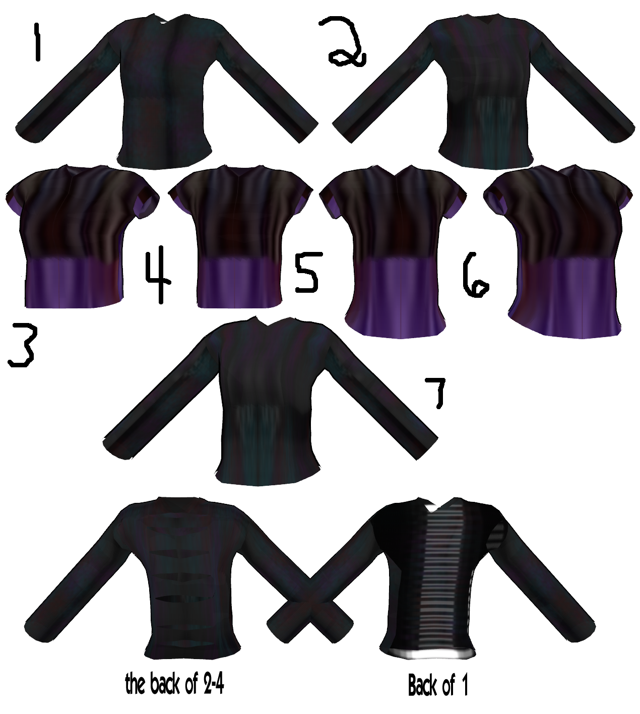 MMD Female Shirts by mbarnesMMD on DeviantArt