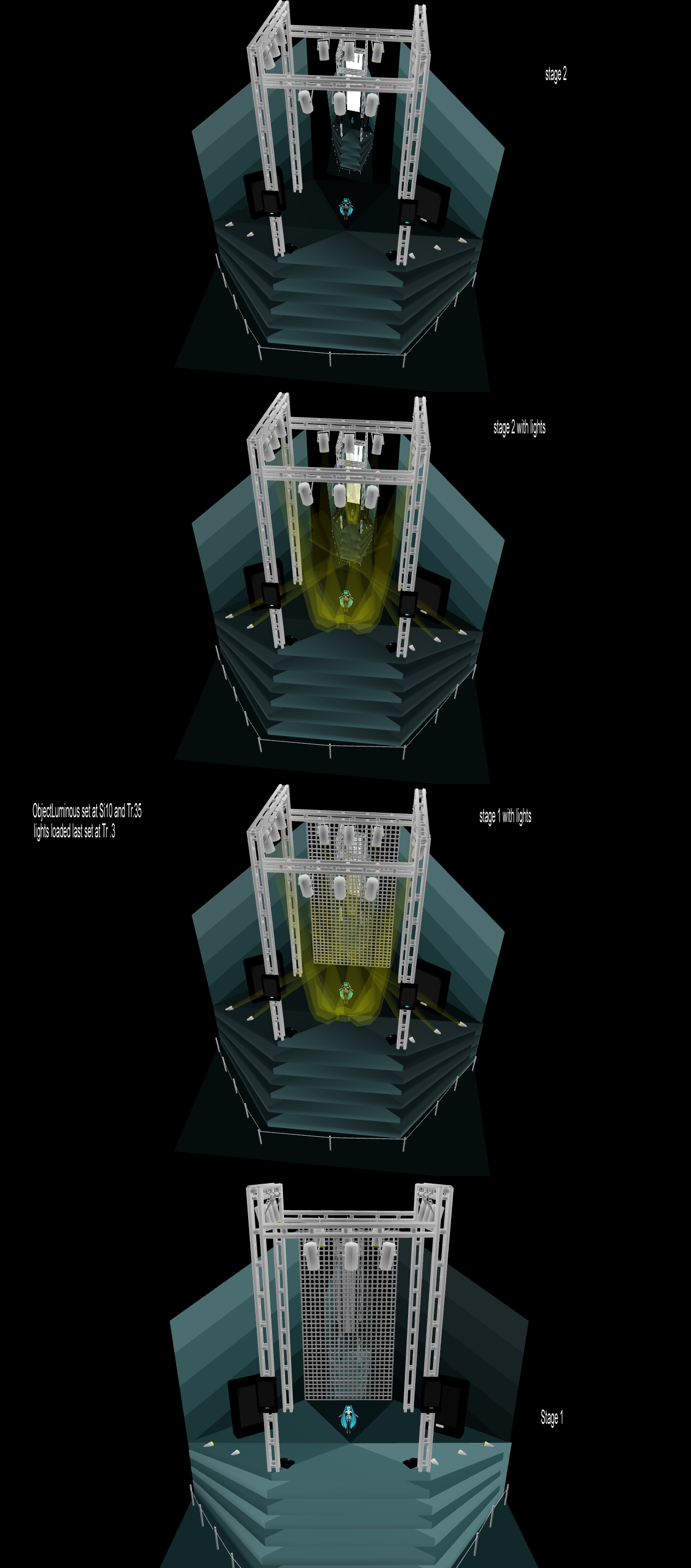 MMD Concert Stage With Lights by mbarnesMMD on DeviantArt