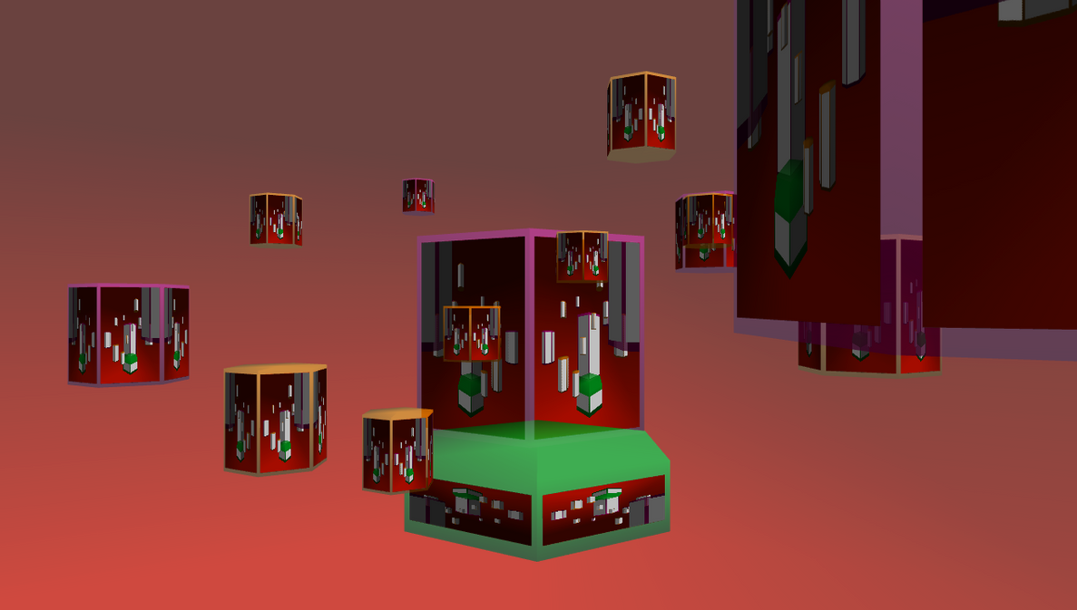 MMD Floating pentagons Stage by mbarnesMMD on DeviantArt