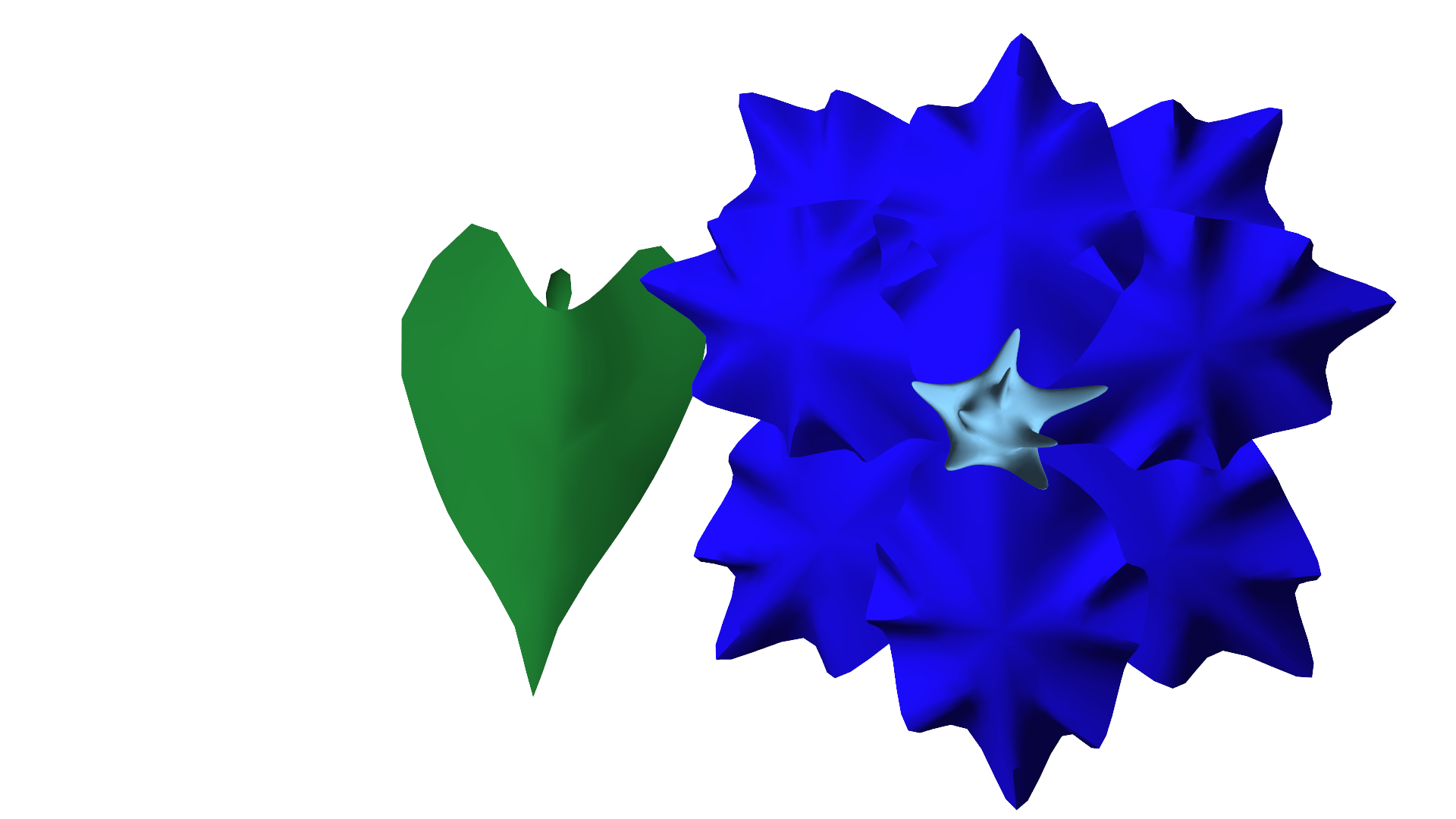 MMD Flowers leaf set X files by mbarnesMMD on DeviantArt