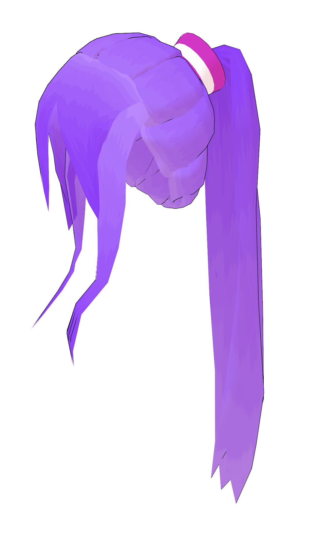MMD high Ponytail with long side bangs by mbarnesMMD on DeviantArt