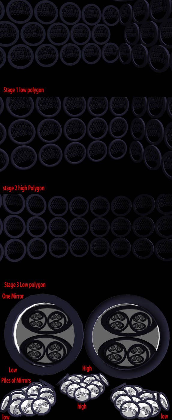 MMD Circle Mirrors Stage by mbarnesMMD on DeviantArt