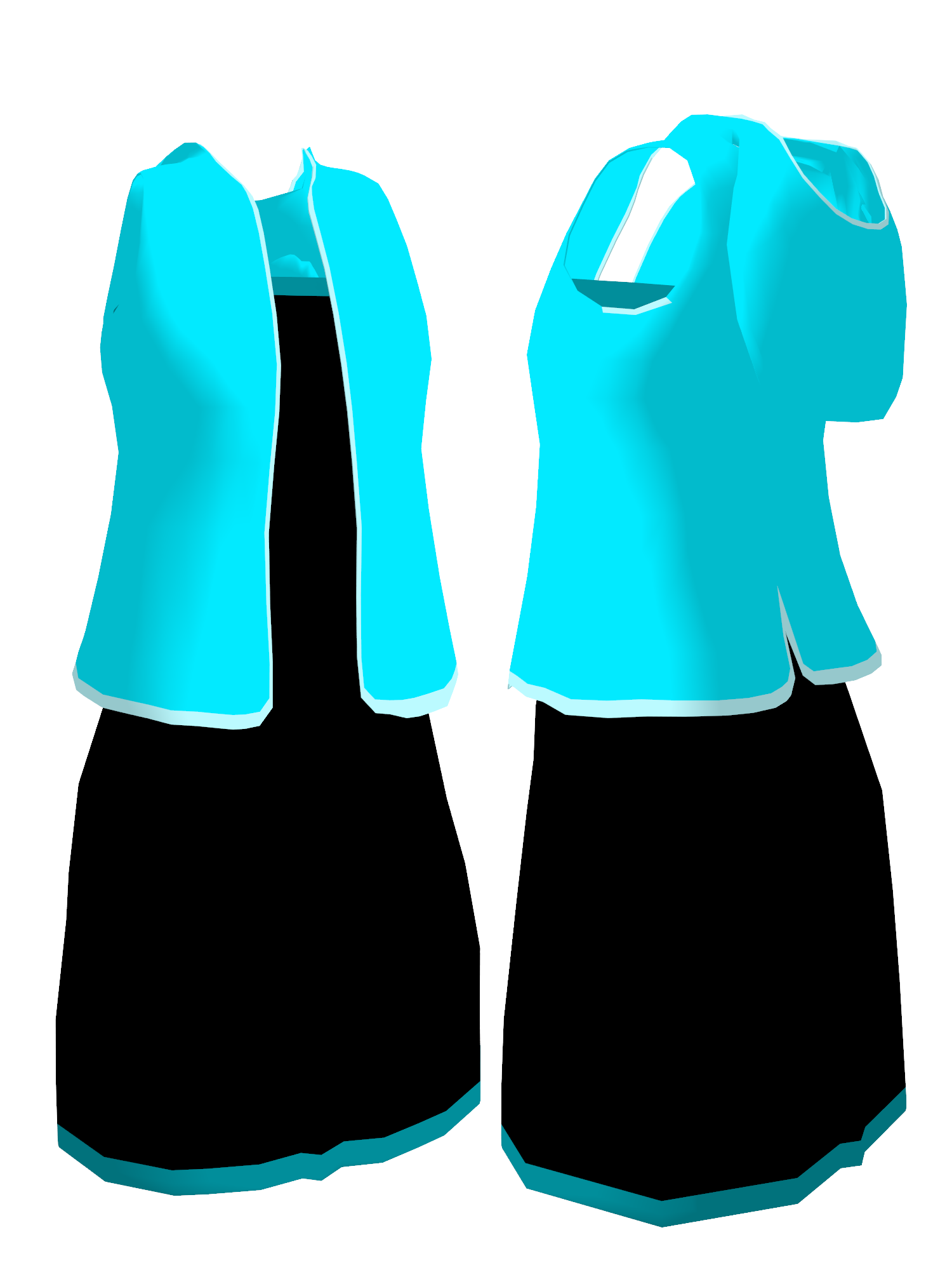 MMD Hoodie jacket and dress set by mbarnesMMD on DeviantArt