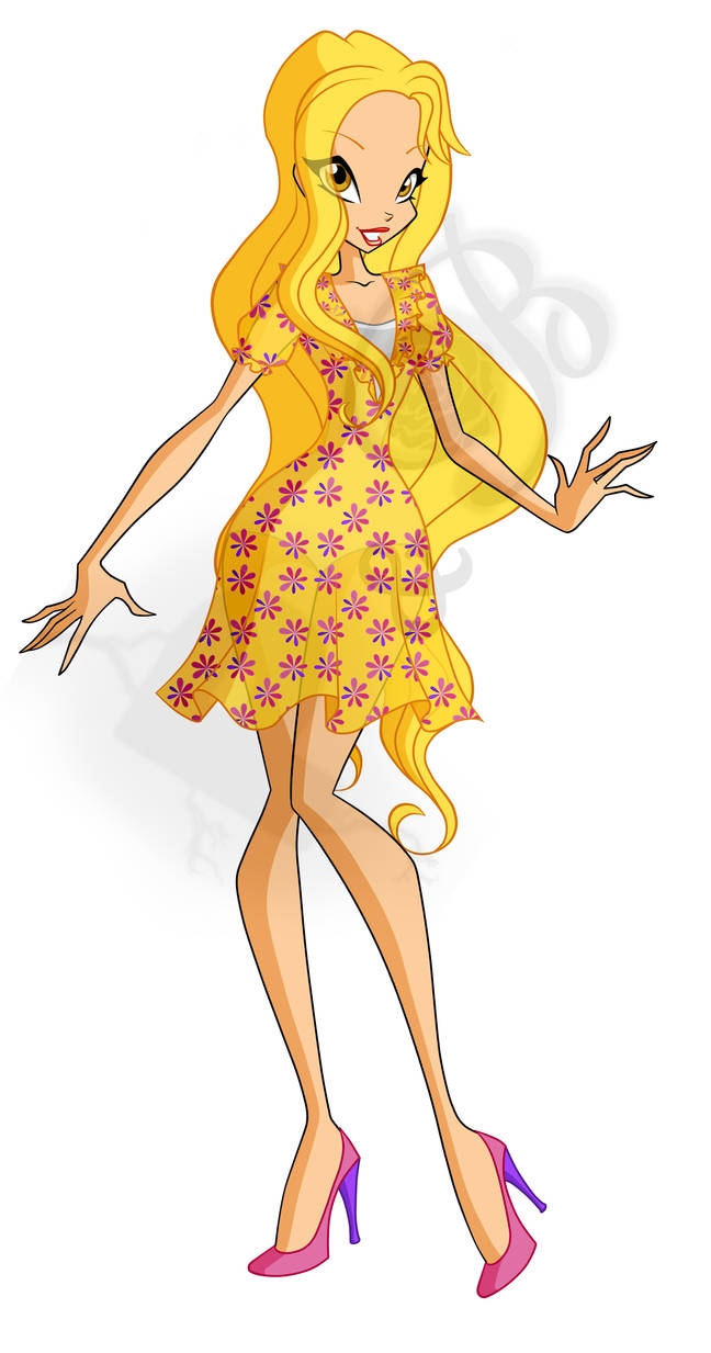 Stella Retro Casual- Concept Art by PandBTV on DeviantArt
