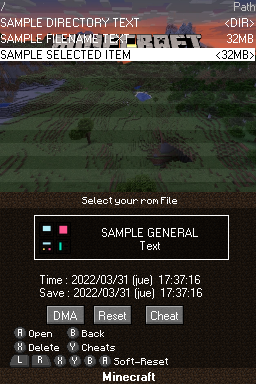 Minecraft theme for YSMenu by Salkazapr on DeviantArt