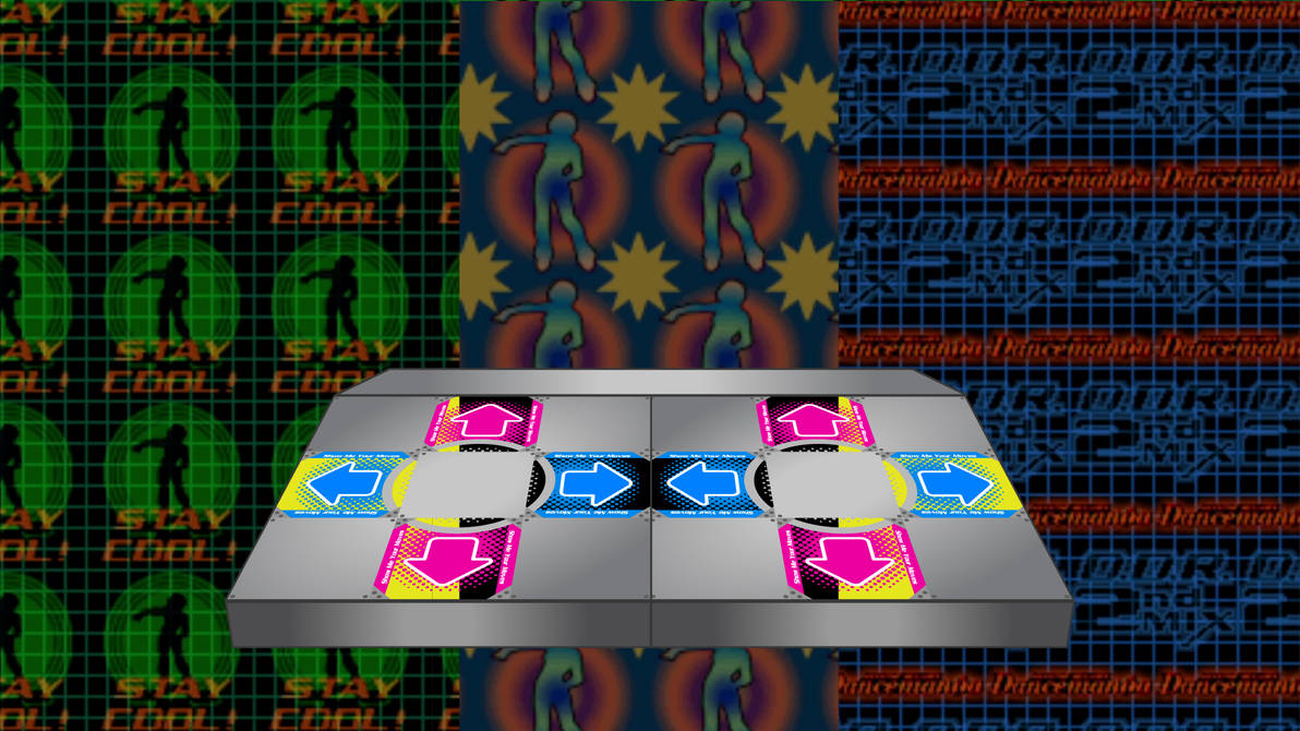 DDR pads vector (part 2) by coDDRy on DeviantArt