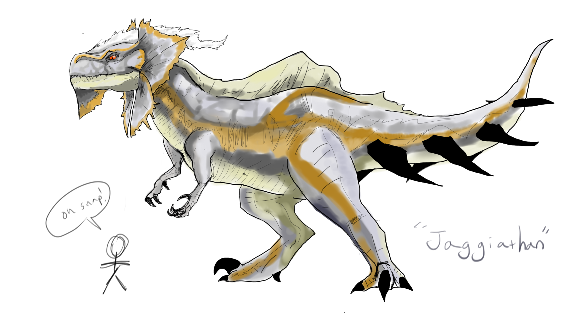 Monster Hunter OC- Jaggiathan by Amphario on DeviantArt