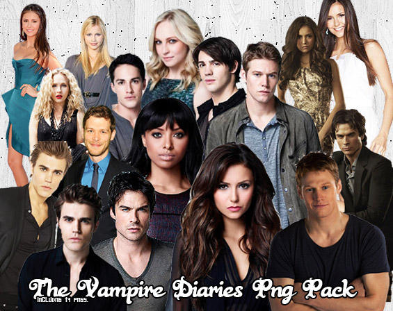 The Vampire Diaries Cast Png Pack by swaggybeliebuur on DeviantArt