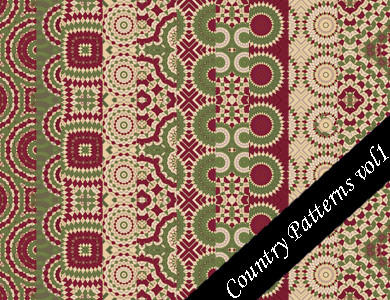 Country Seamless Pattern Set 1 by emmaalvarez on DeviantArt