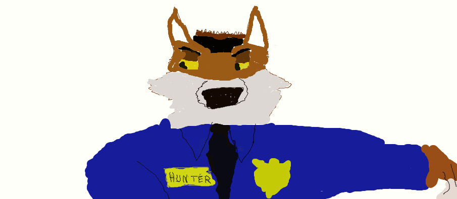 Officer Hunter ZPD Pose by NymphoWilly on DeviantArt