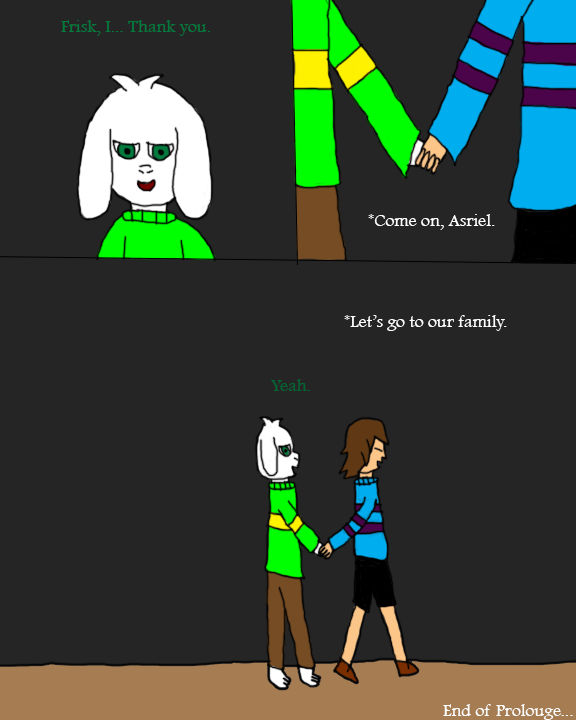 Megatale Prologue End of Prologue- Family by Fionna158 on DeviantArt