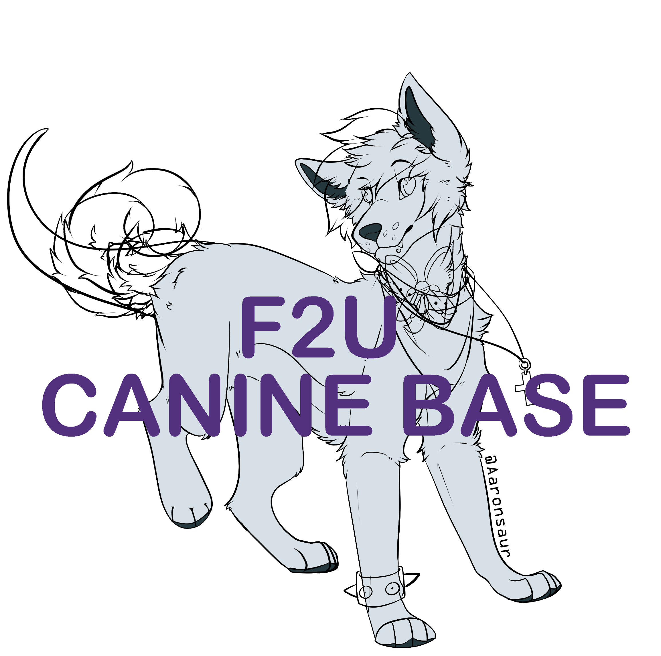 F2U Canine Base by Aaronsaur on DeviantArt