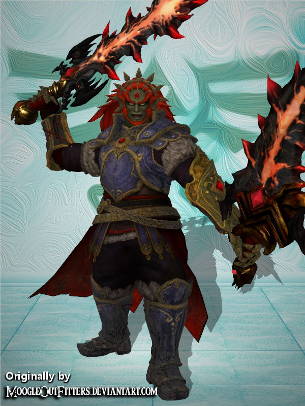 HW Ganondorf for XNALara by MoogleOutFitters by AJD-262 on DeviantArt