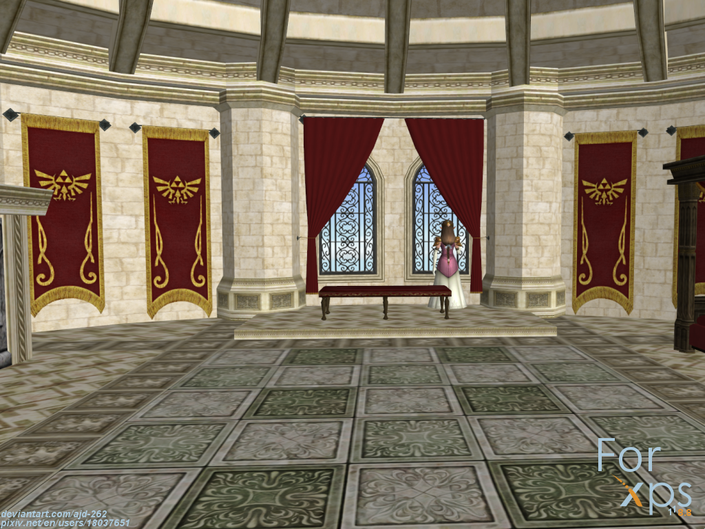 Zelda's Room (TP) (Remodeled) for XNALara by AJD-262 on DeviantArt
