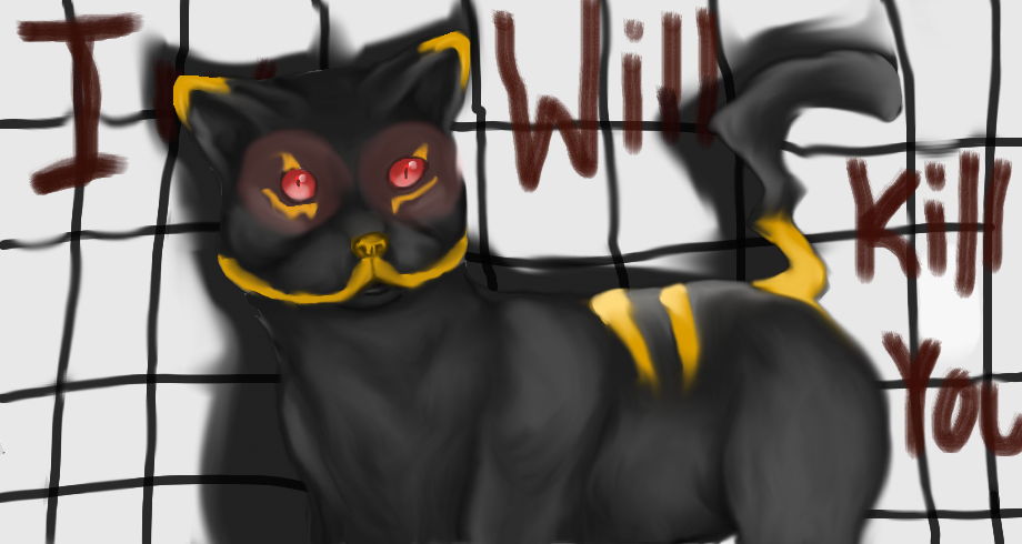 The Inverted Pikachu cat by MiseryOfSouls on DeviantArt