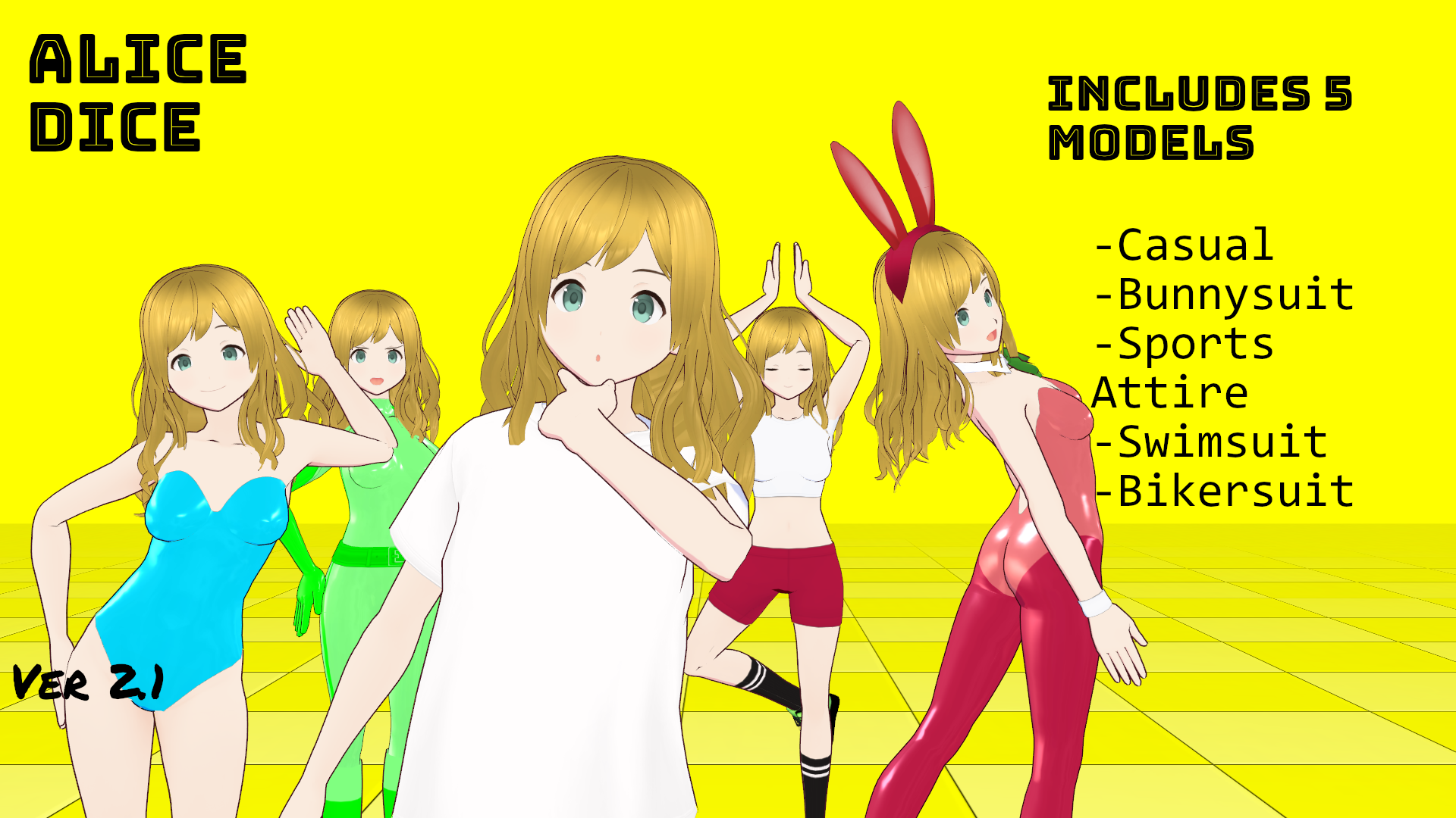 MMD Model Release: Alice Dice by MonadoBoy16 on DeviantArt