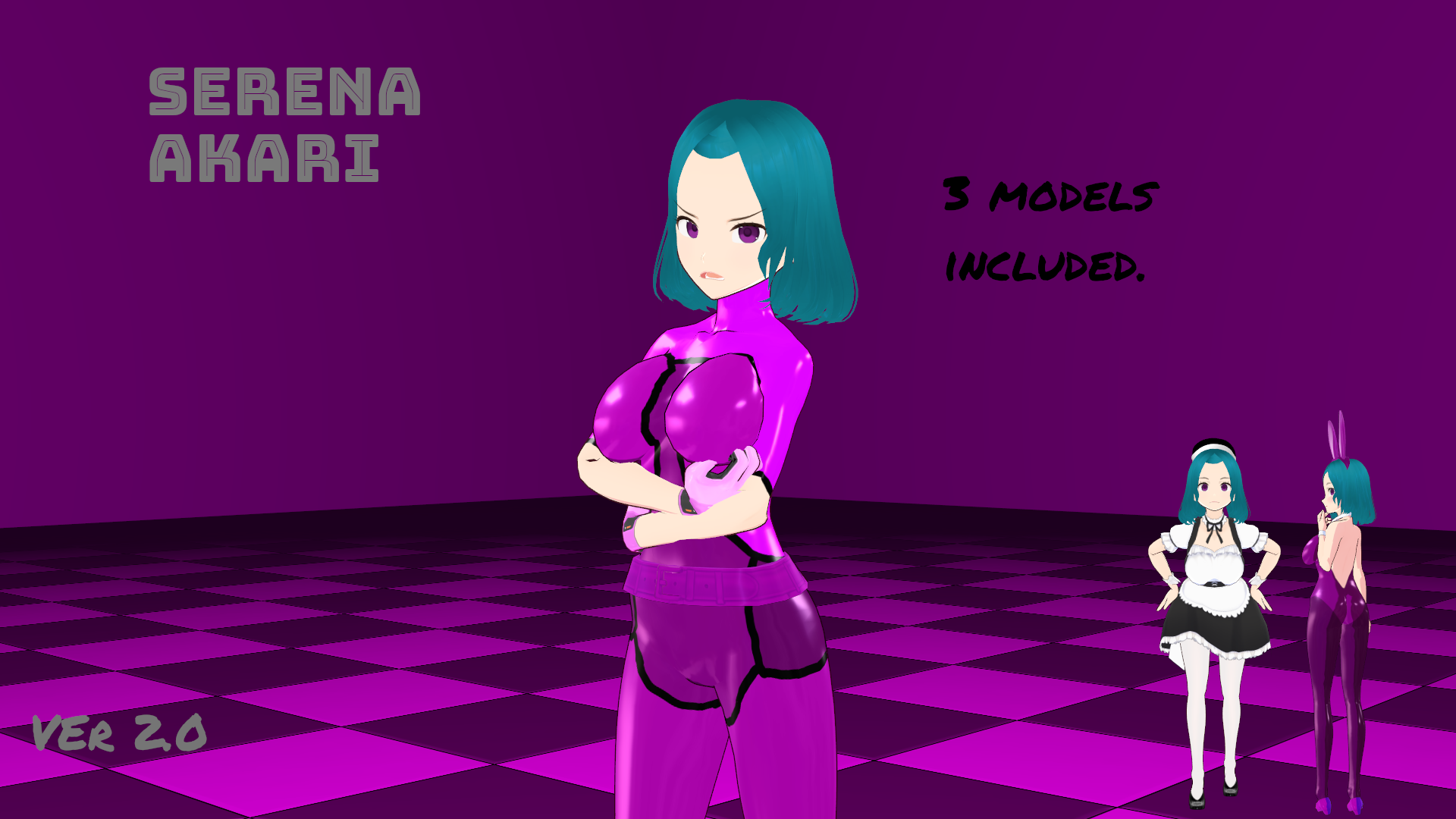 MMD Model Release: Serena Akari by MonadoBoy16 on DeviantArt