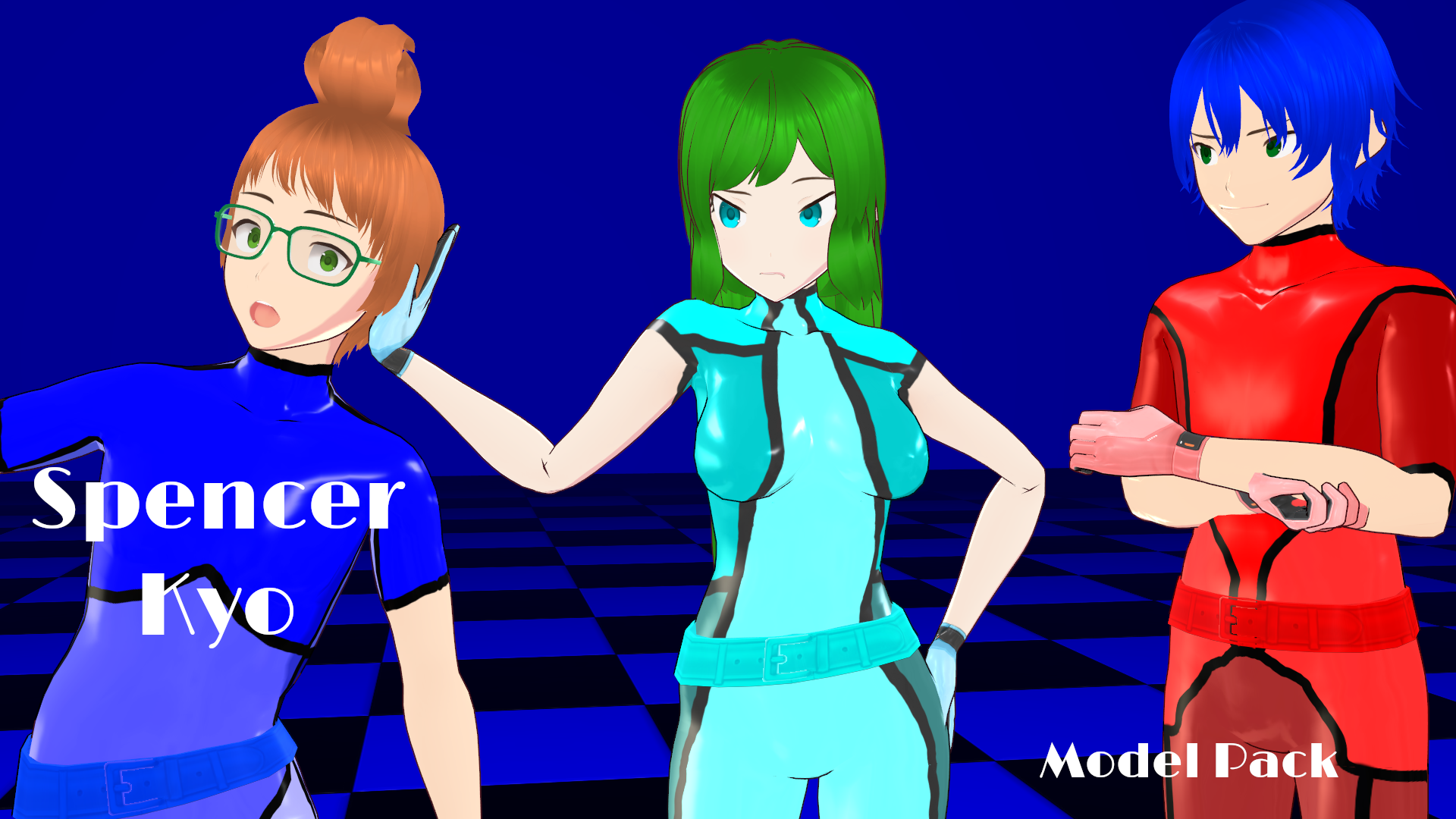MMD Model Release Spencer Kyo by MonadoBoy16 on DeviantArt