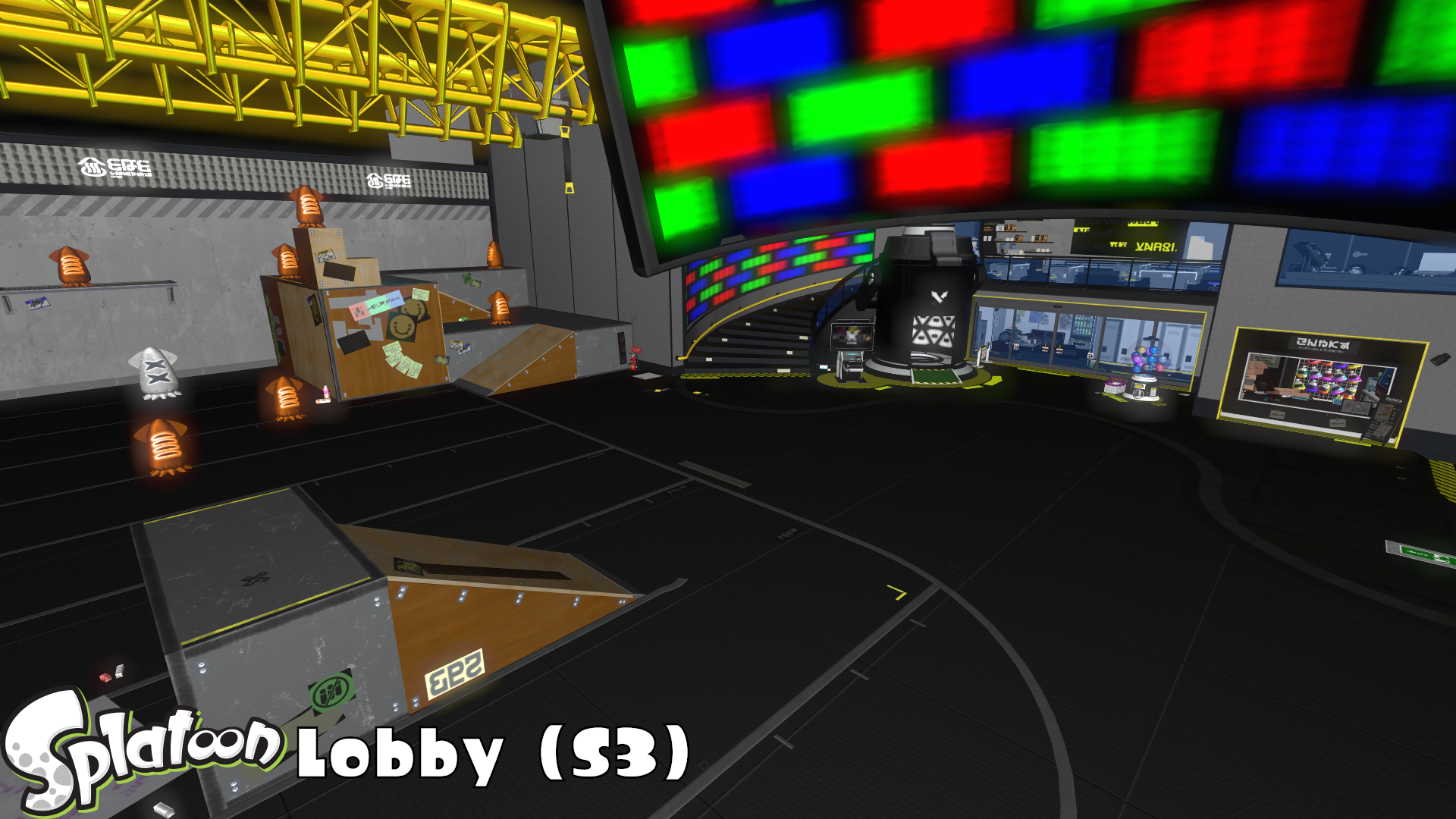 MMD Stage Release: Lobby (Splatoon 3) by MonadoBoy16 on DeviantArt