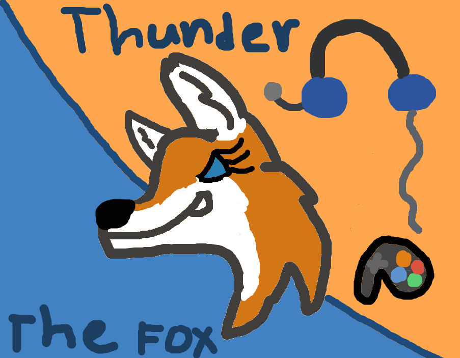 Thunder the Fox by RainbowTrailthePony on DeviantArt